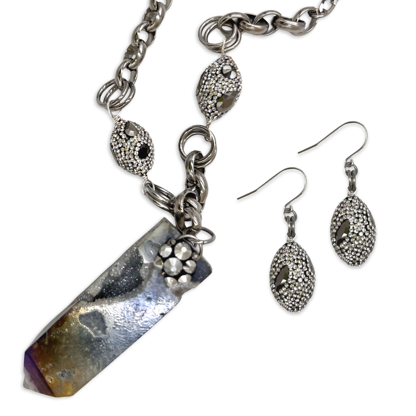 Strike Silver Necklace