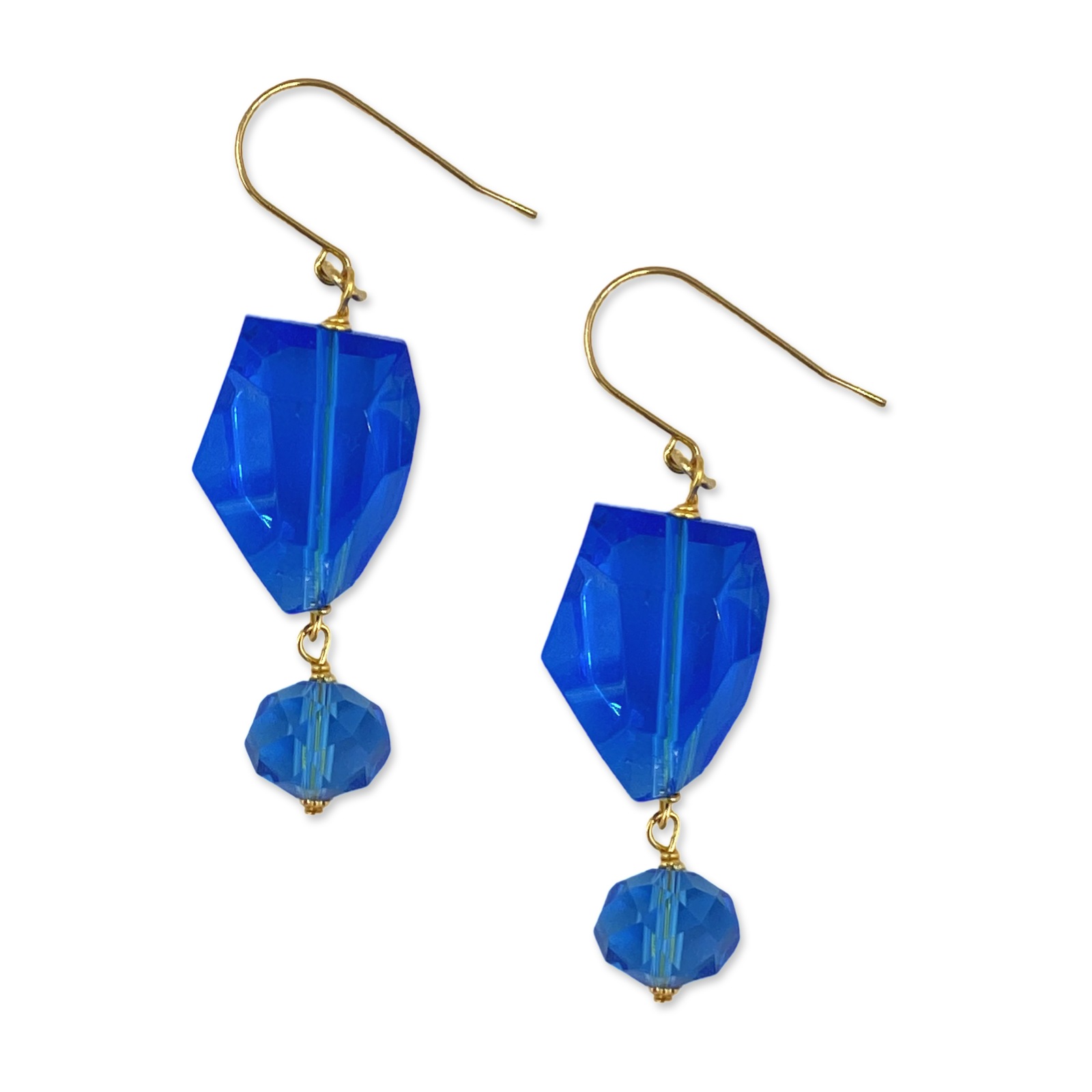 Blue Cold Earring