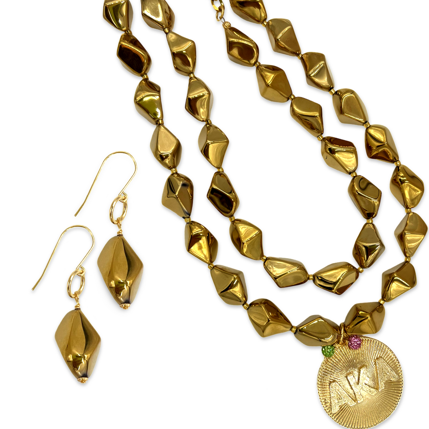 Alpha Kappa Alpha Jewelry: Necklaces, Earrings, Rings, Charms - Cerese ...