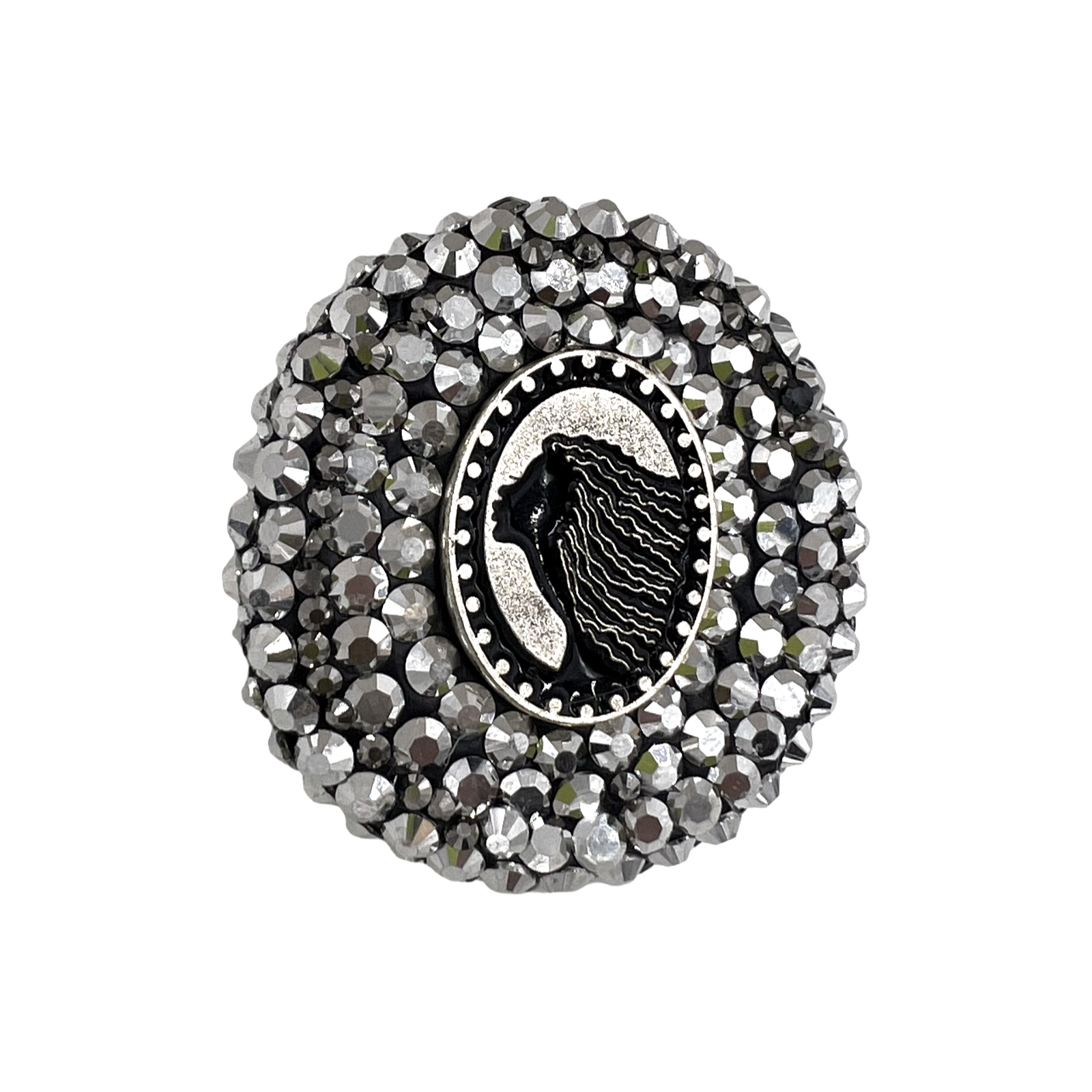 Cameo Spark Pin Brooch