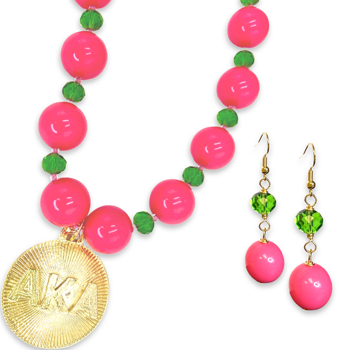 Alpha Kappa Alpha Jewelry: Necklaces, Earrings, Rings, Charms - Cerese ...