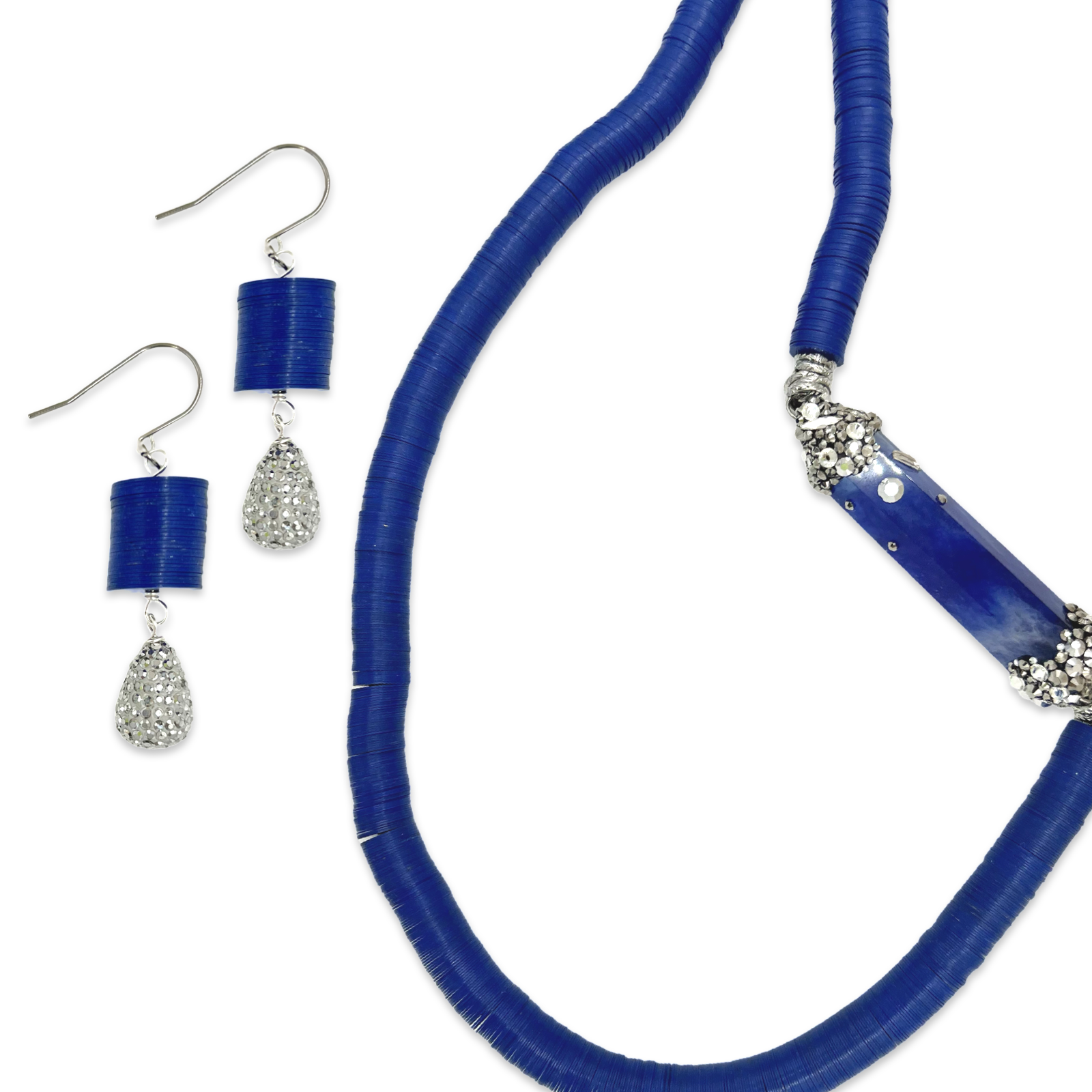 Blue Temper Necklace