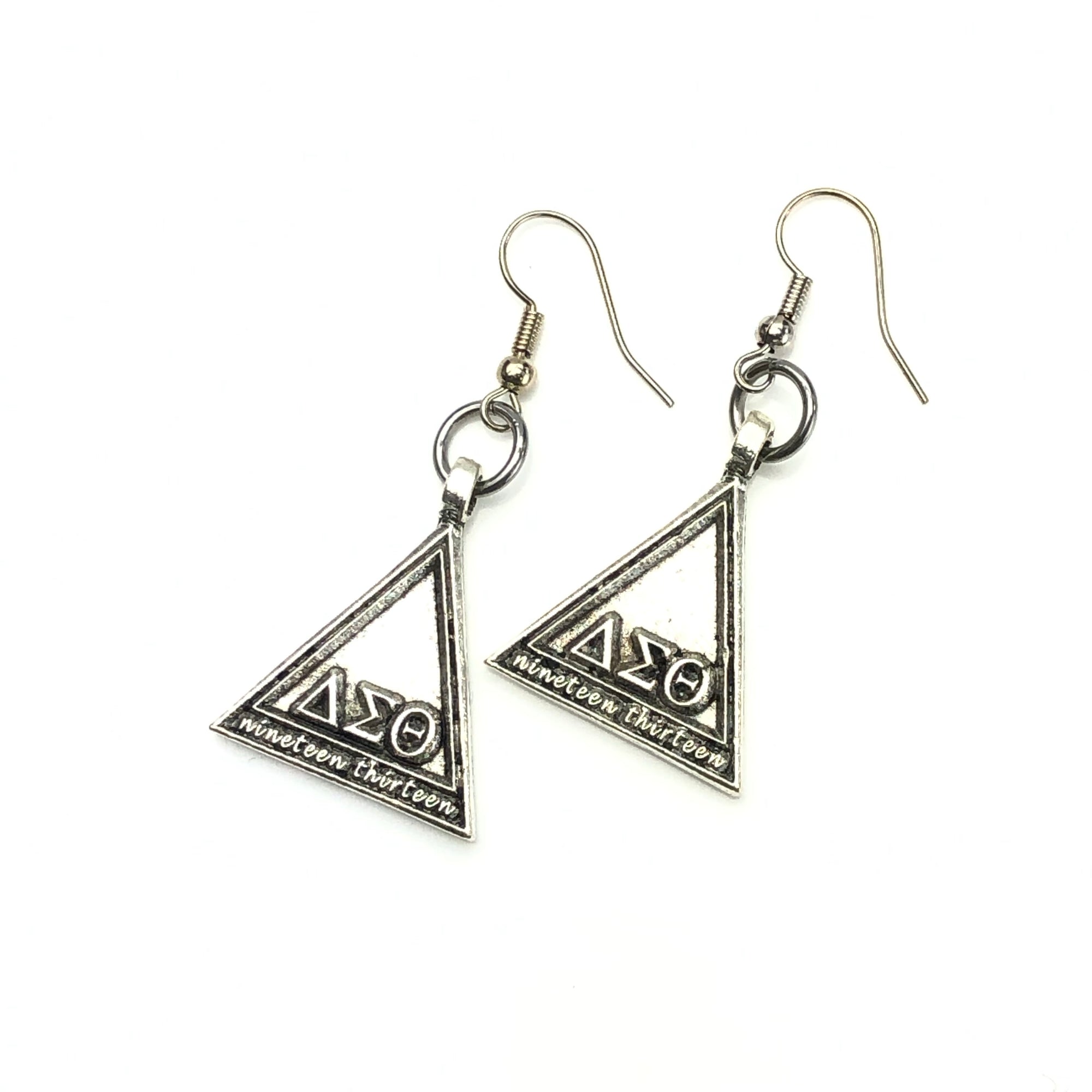 Delta Pyramid Earrings